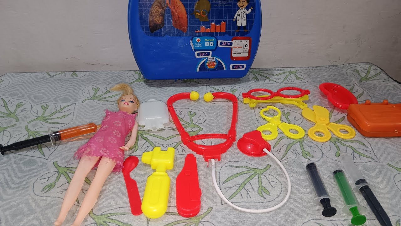 3 Minutes Satisfying With Unboxing Mini Doctor Set Toys Collection ...