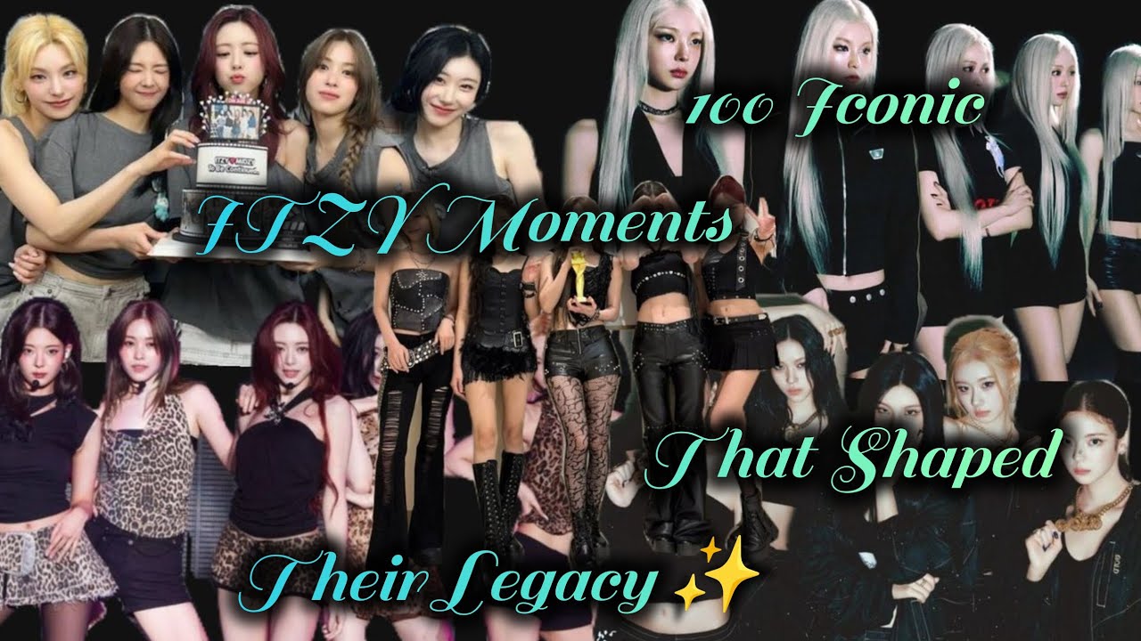 100 Iconic ITZY Moments That Shapped Their Legacy - YouTube