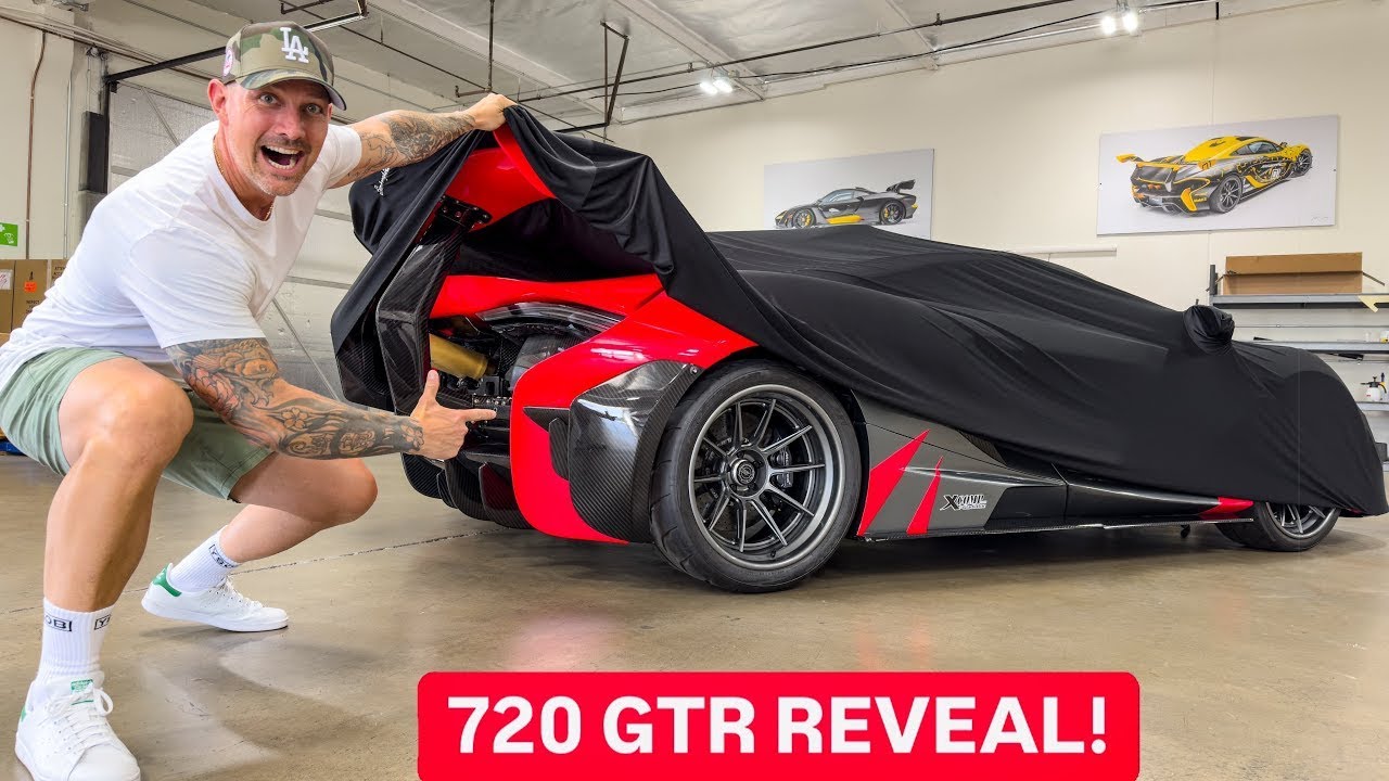 REVEALING 1 OF 1 MCLAREN 720 GTR! - YouTube
