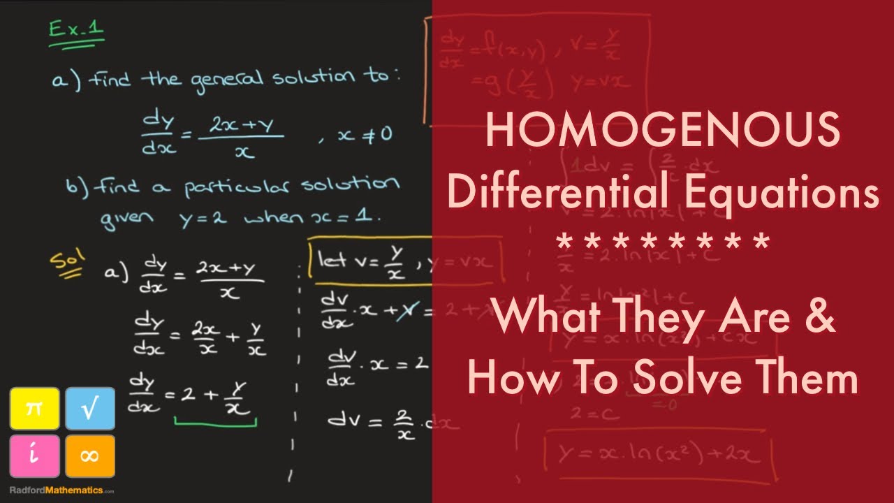Homogenous Differential Equations What They Are How To Solve Them homogenous-differential-equations-what-they-are-how-to-solve-them