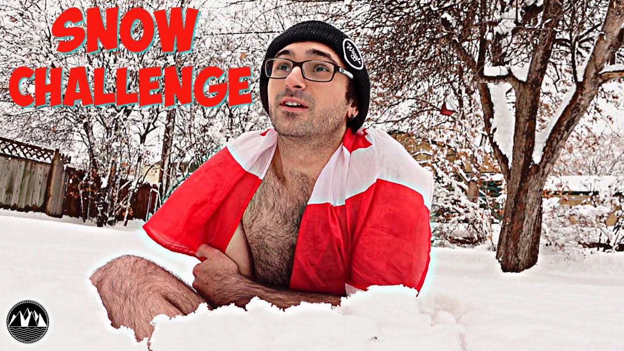 SURVIVING the SNOW CHALLENGE! | How CANADIAN are YOU!? - YouTube