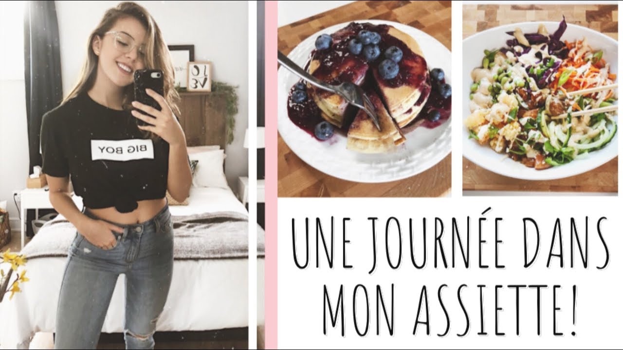 UNE JOURNÉE DANS MON ASSIETTE #2 | Laura Glam'More - YouTube