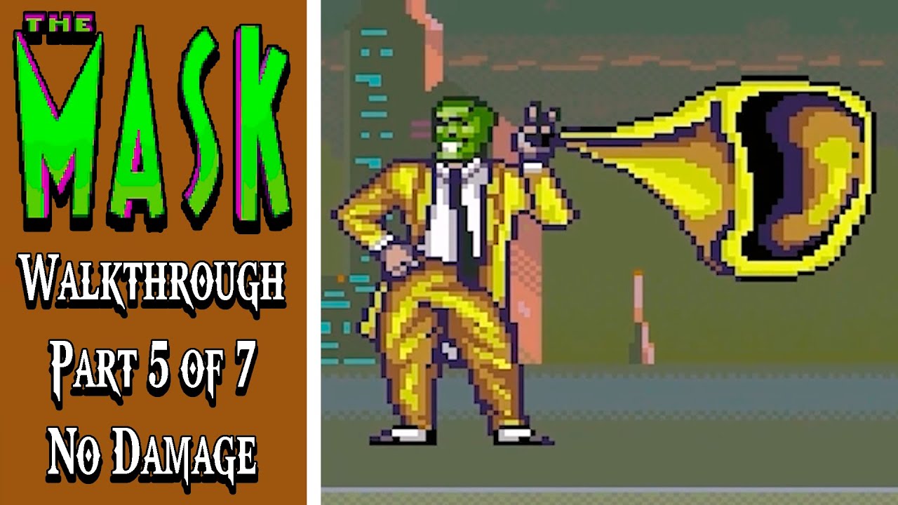 The Mask (SNES) - Walkthrough Part 5 of 7 (Hard Mode, No Damage) - YouTube