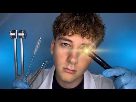 ASMR Ear Cleaning - Ear Exam, Hearing Test & Deep Cleaning
