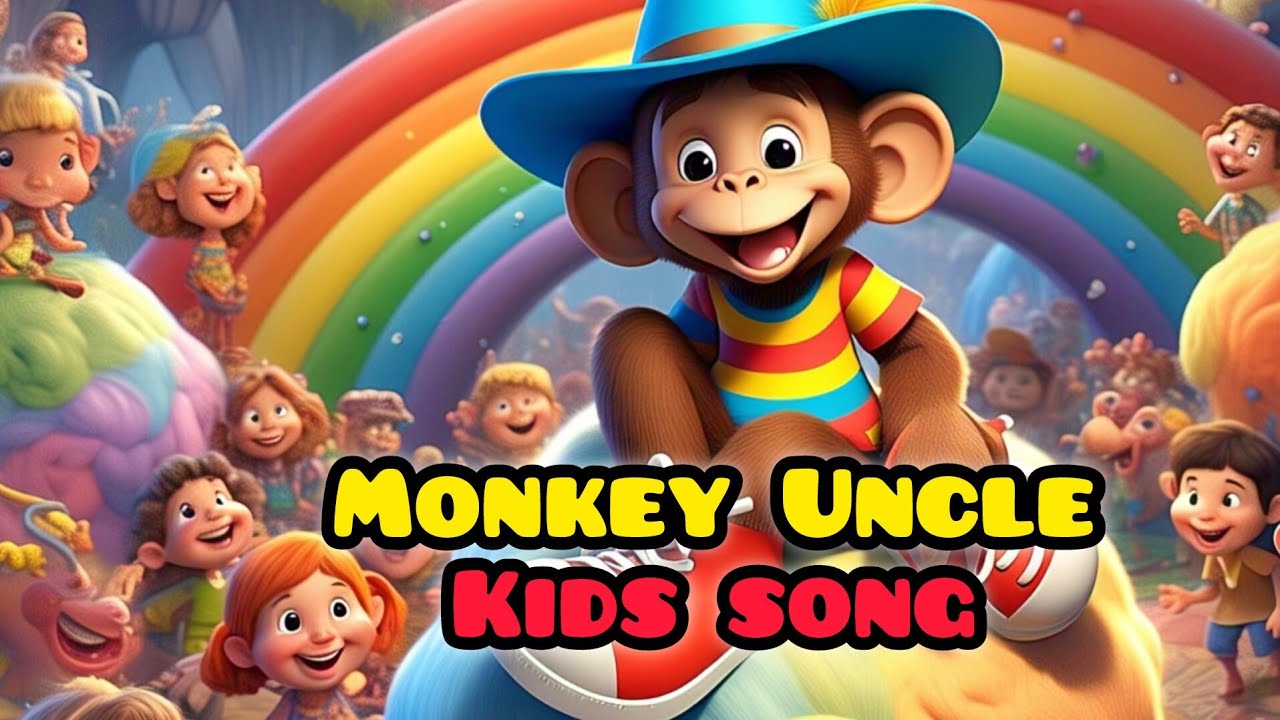 Monkey Uncle Song for Kids | Banana Fun & Jungle Moves! - YouTube