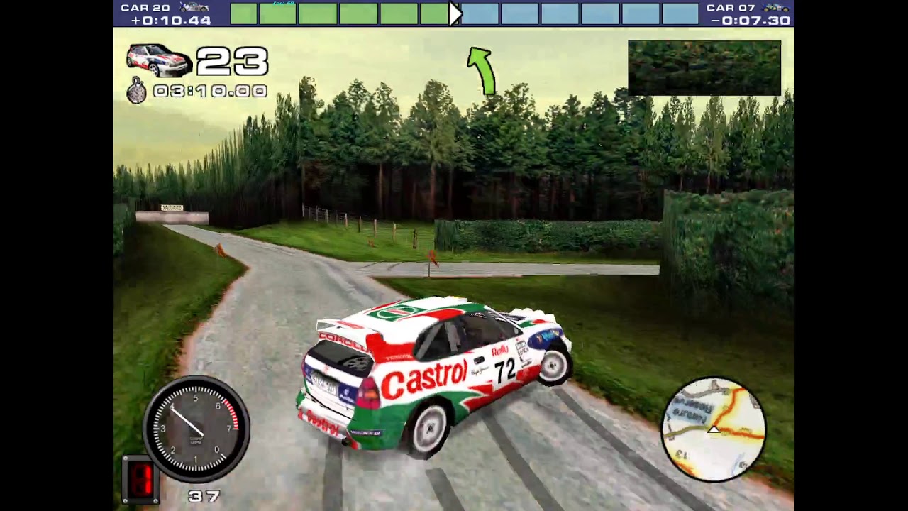 #Nostalgicznie - Rally Championship 2000 - gameplay (arcade 1/3 ...