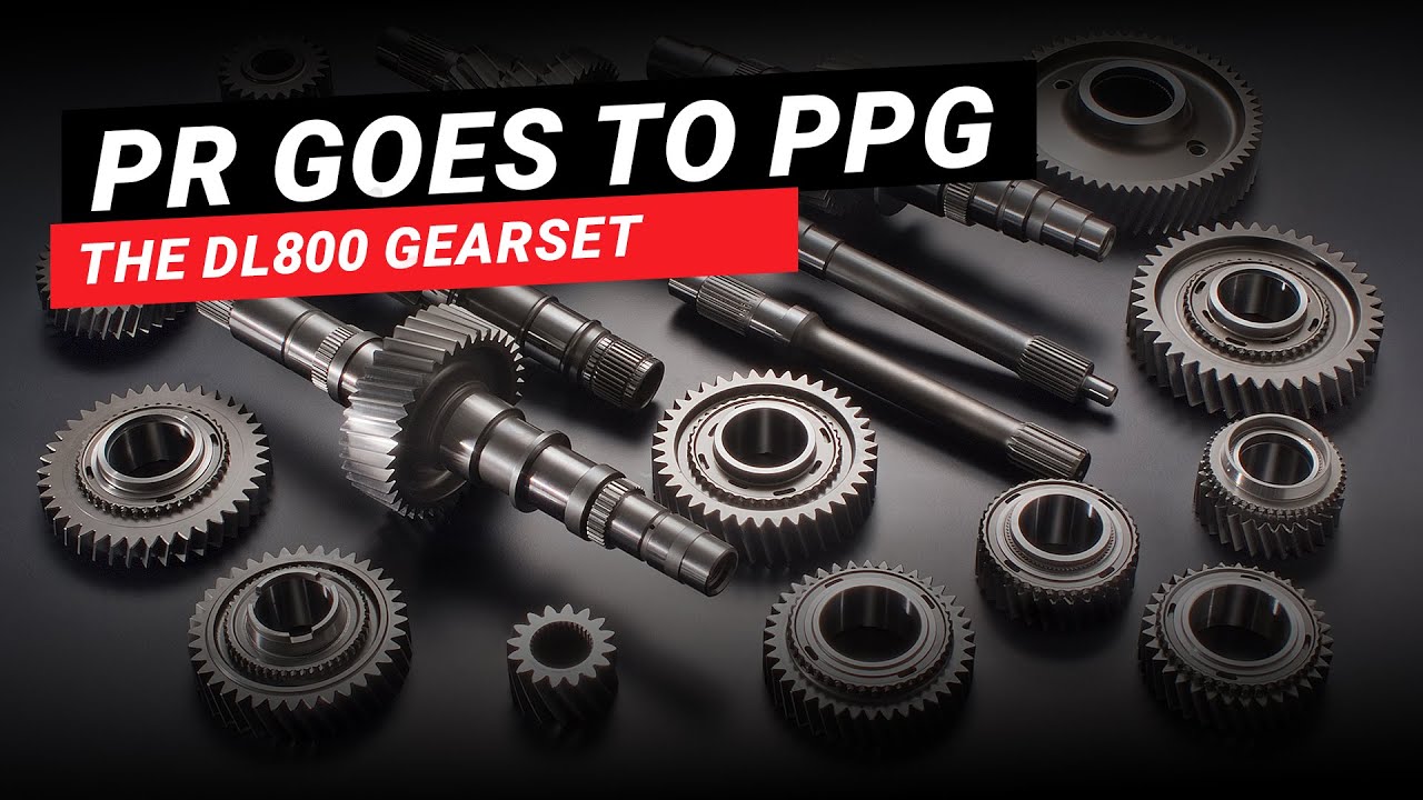 PR goes to PPG - The DL800 Gearset - YouTube