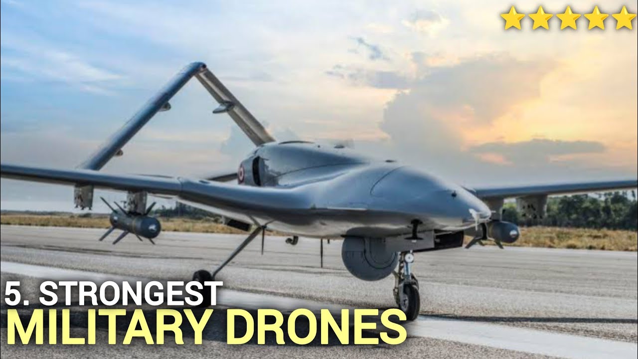 Top 5 Most strongest Military drones around the world - YouTube