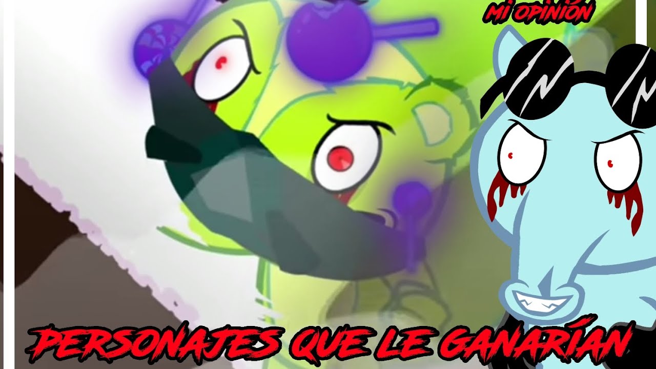 PERSONAJES QUE LE GANARÍAN A BIO NUTTY /HTF AMNESIA - YouTube