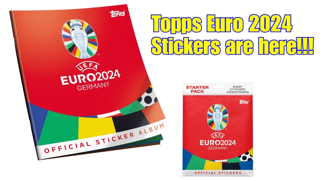 Topps Euro 2024 Sticker Album | Unboxing & Review - YouTube