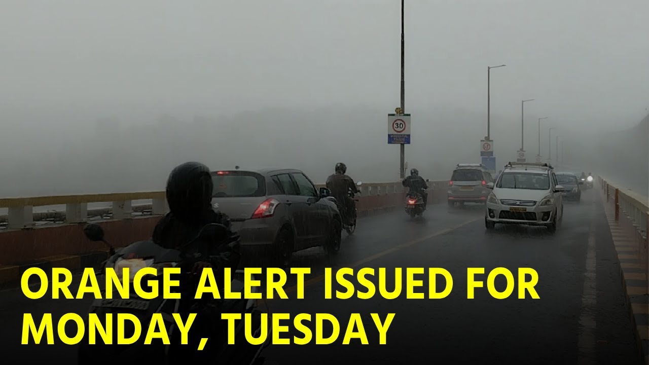 IMD Forecasts More This Week, Issues Orange Alert || GOA365 TV - YouTube