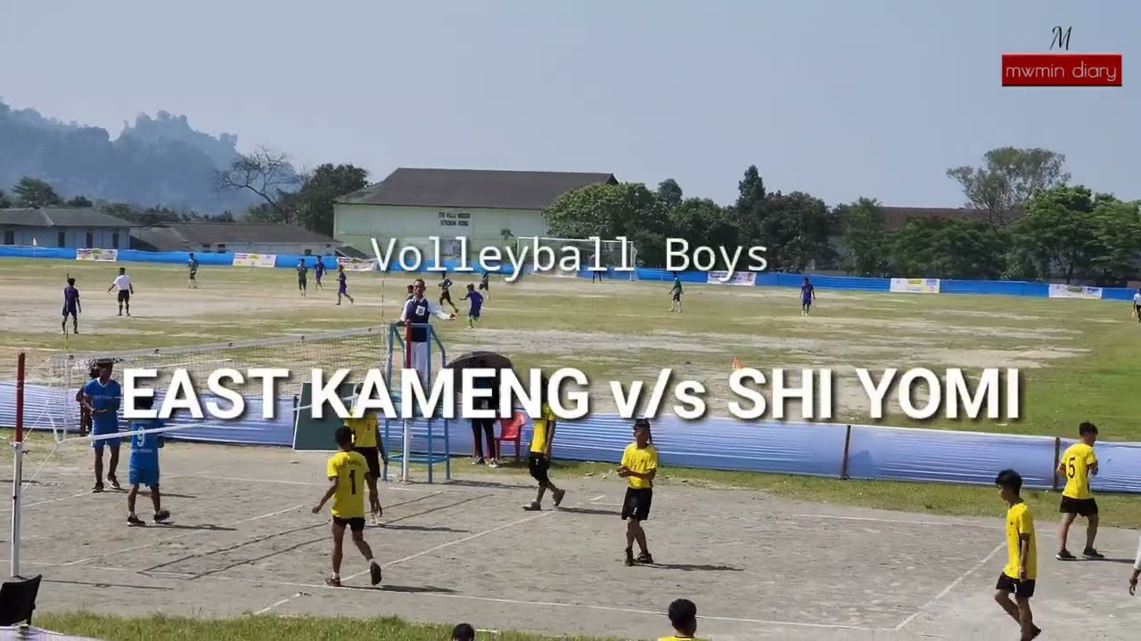 Volleyball- East Kameng v/s Shi Yomi | 5th Edition State Level Hangpan ...
