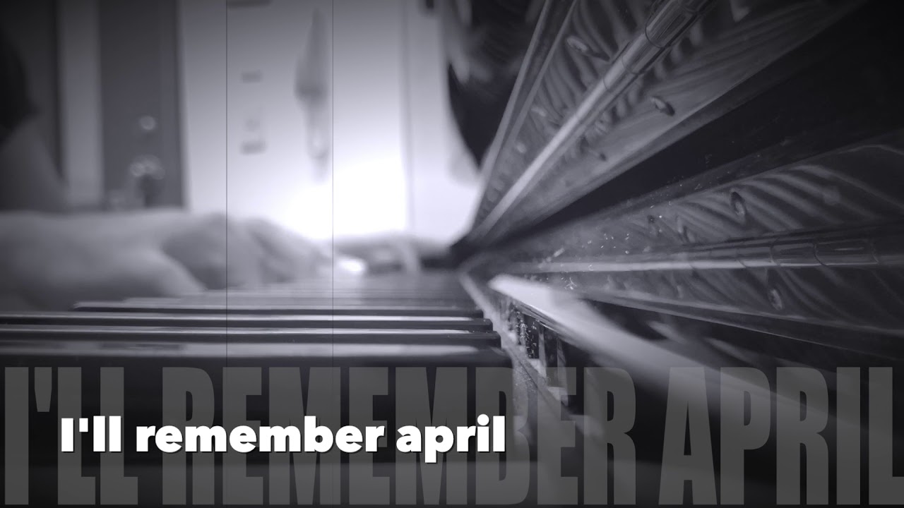 I'll remember april - Jazz Piano - YouTube