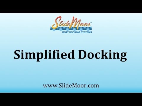 SlideMoor Simplifies Boat Docking - YouTube