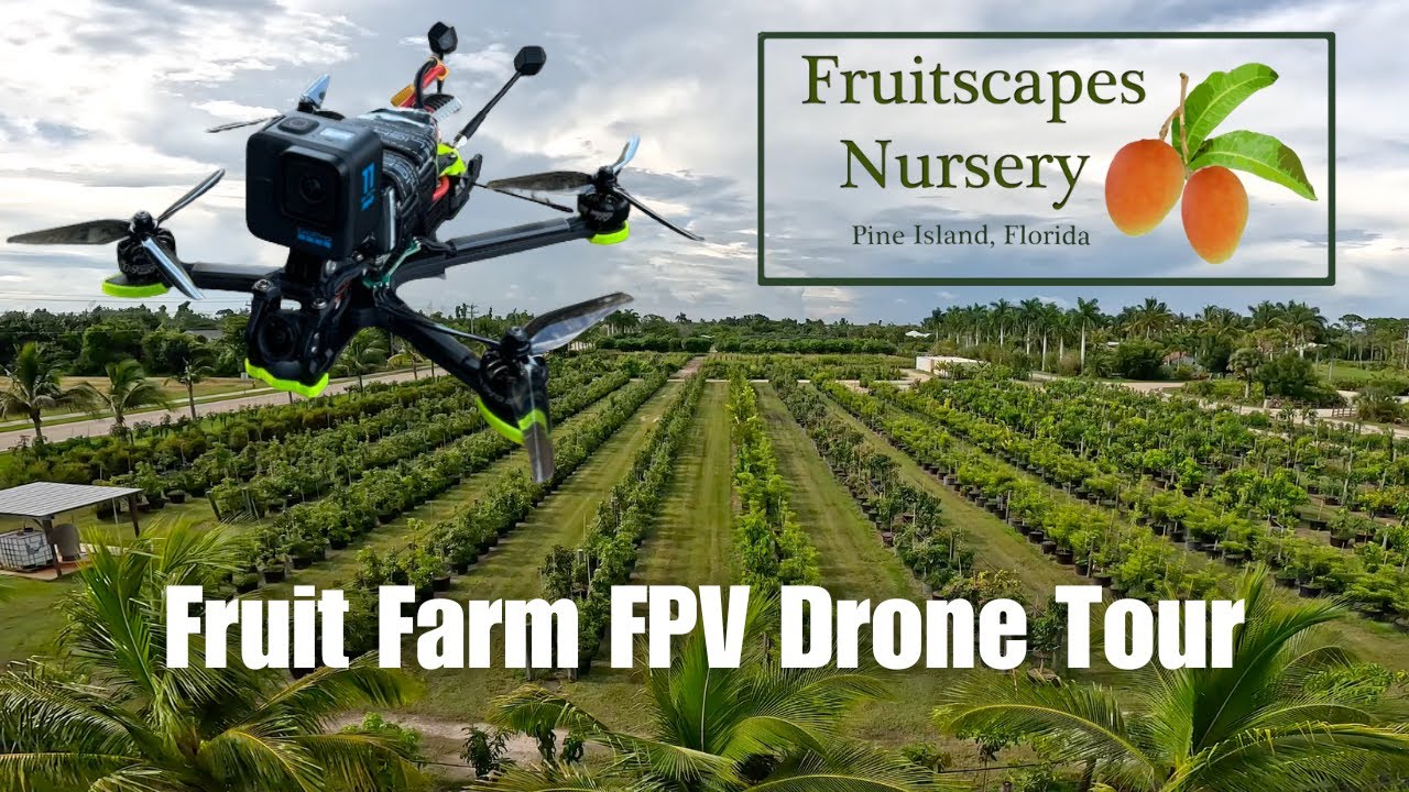 Tropical Fruit Farm | FruitScape | FPV Drone Tour - YouTube