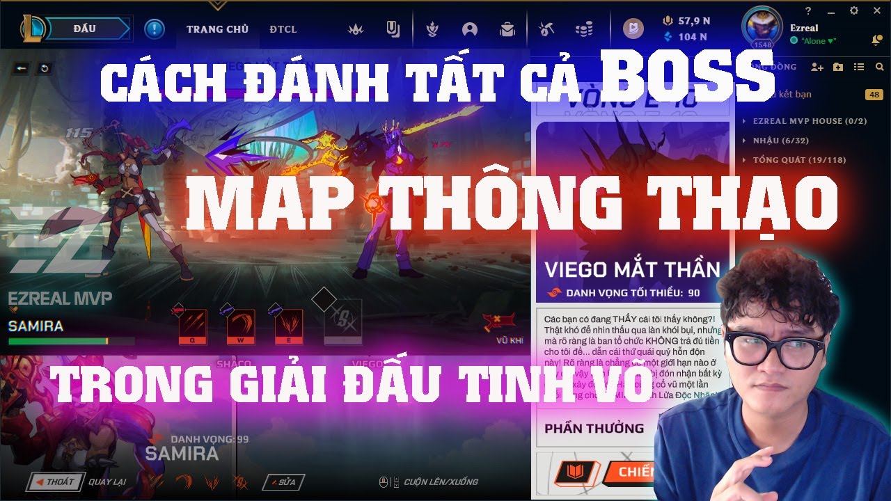 [LMHT] HƯỚNG DẪN ĐÁNH TẤT CẢ BOSS MAP "THÔNG THẠO" TRONG SỰ KIỆN GIẢI ...