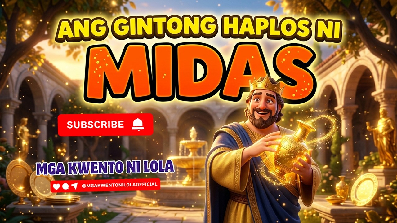 Ang Gintong Haplos ni Midas #mgakwentonilola - YouTube