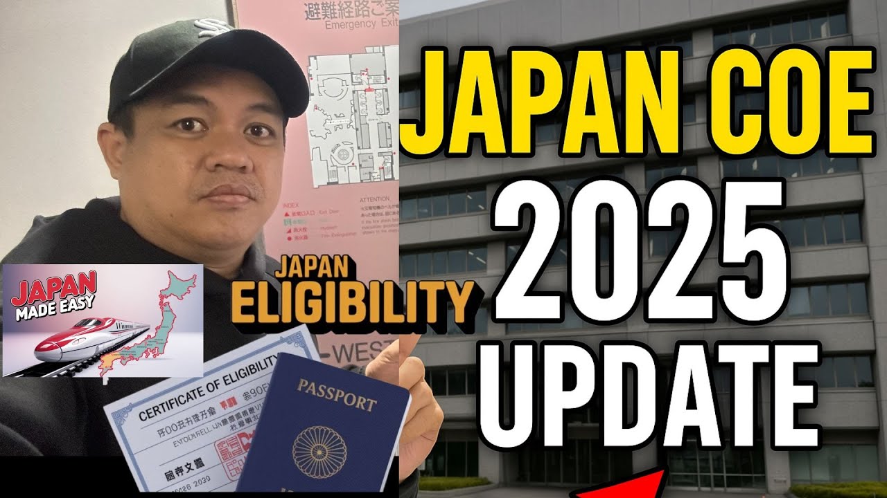 How to Apply for Japan COE (2025 Update) | New Immigration Location ...
