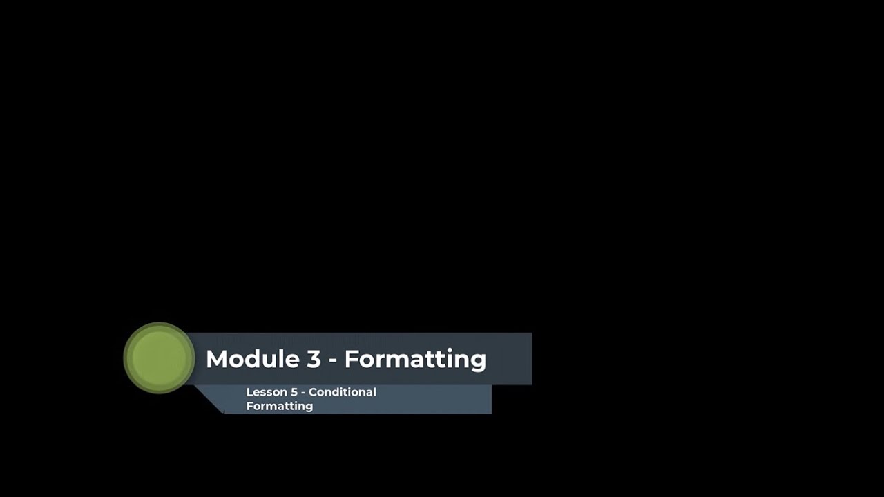 Conditionalformatting Youtube 7593