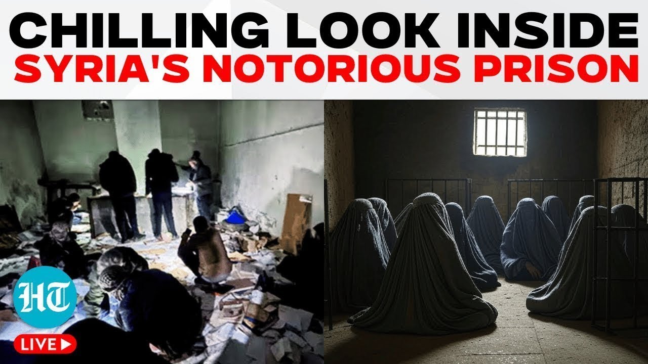 Syria News LIVE: Horrifying Sednaya Jail Footage | Syria Civil War Live ...