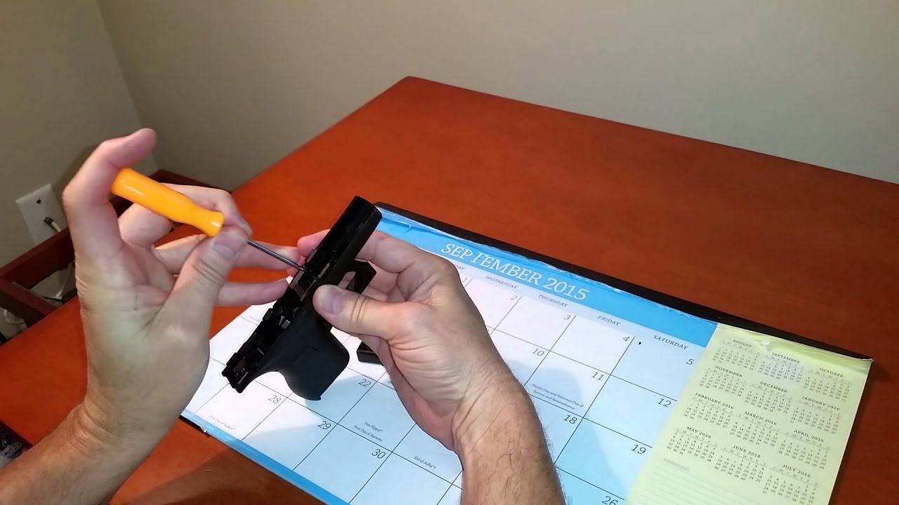 Glock 42 Extended Slide Lock Lever NDZ Replacement - YouTube