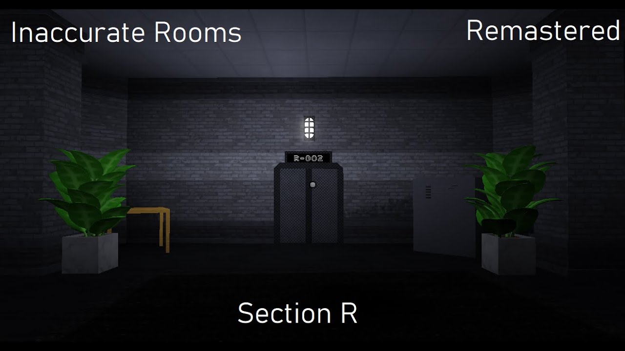 Roblox Inaccurate Rooms Remastered R Section (Outdated) - YouTube