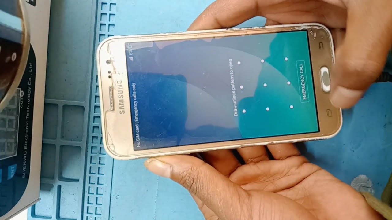 How to change samsung mobile power switch - YouTube