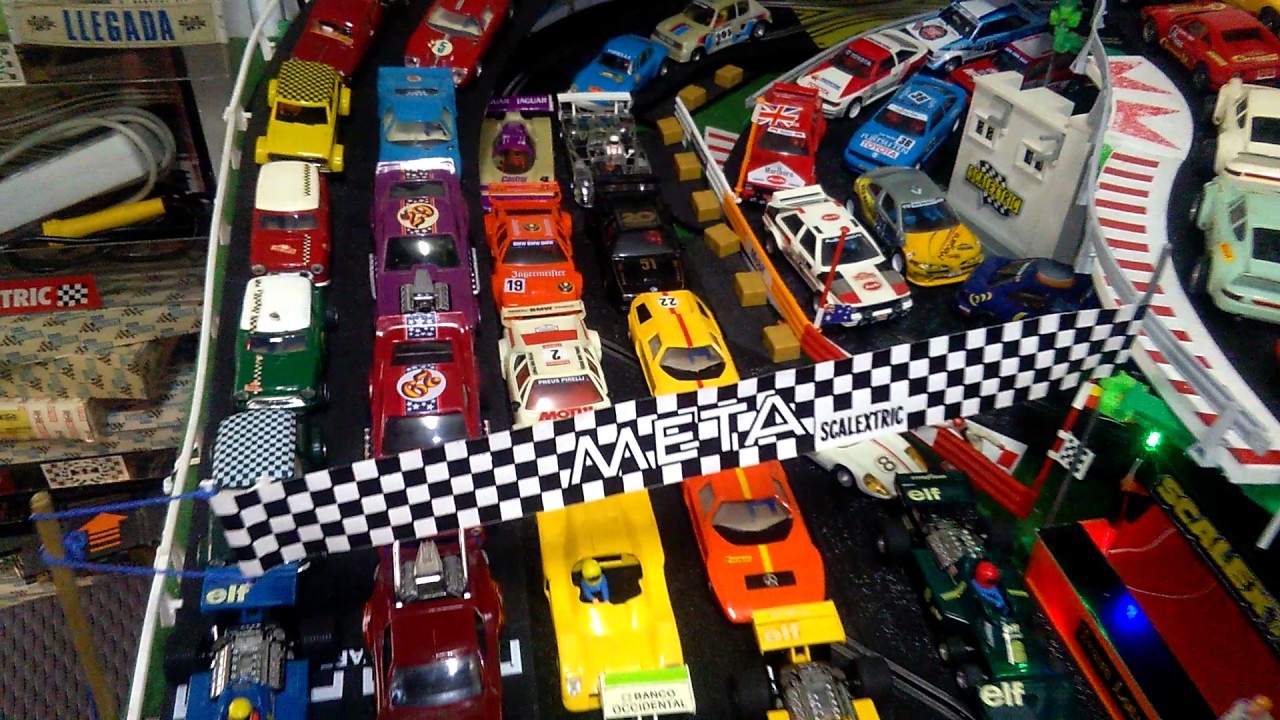 Scalextric exin - YouTube