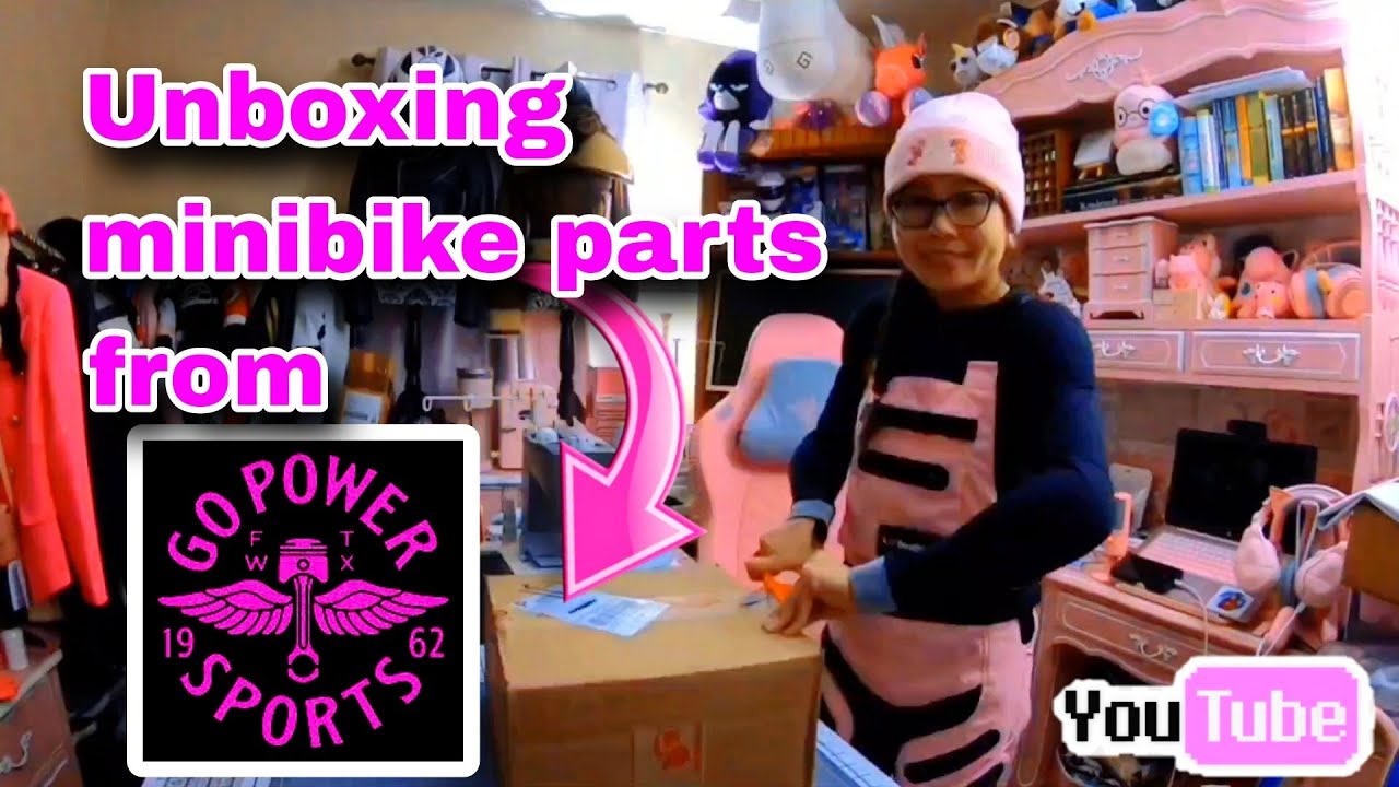 Unboxing minibike parts from @GoPowerSports - YouTube