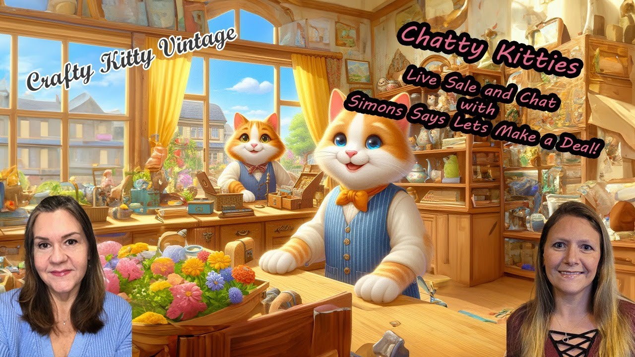 Chatty Kitties Live sale and Chat! - YouTube