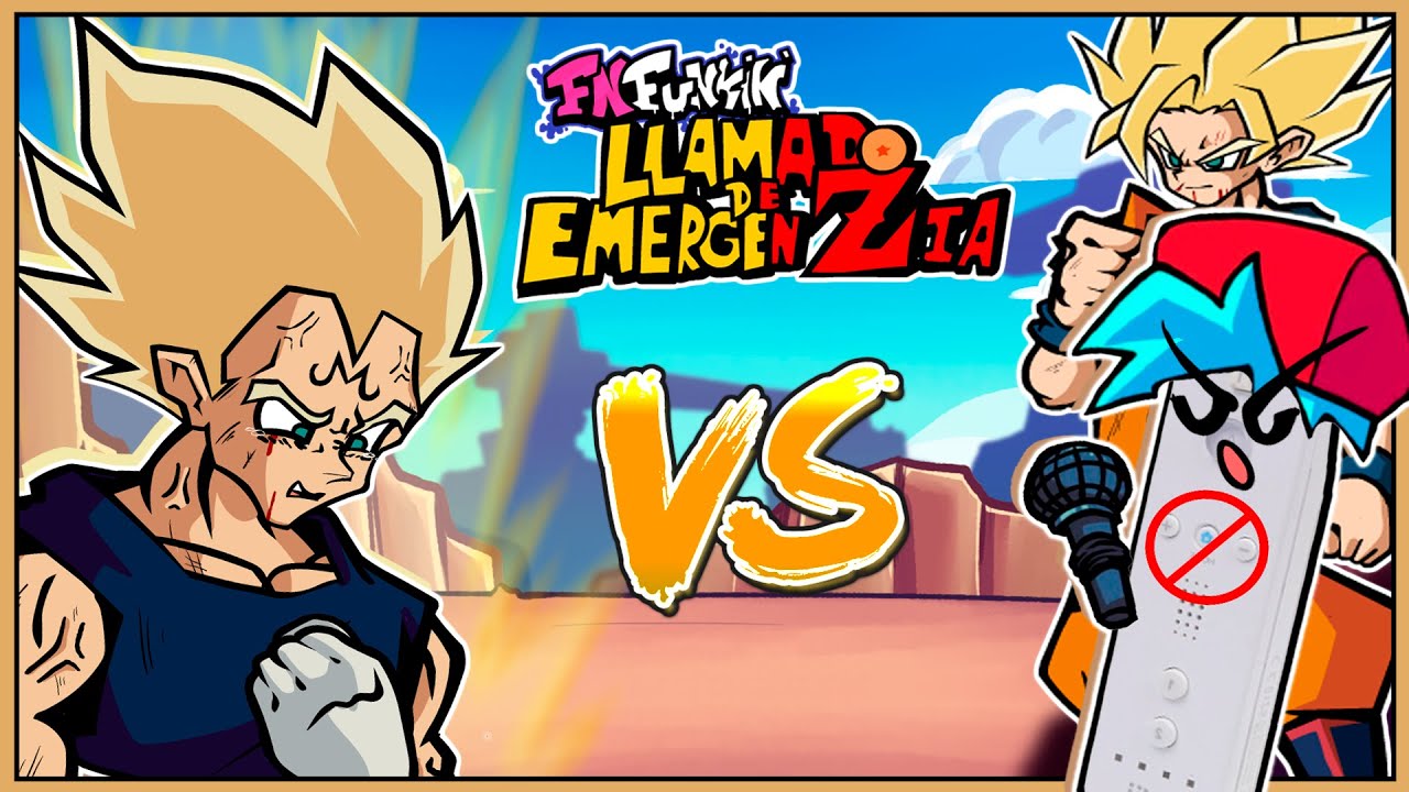 Kakaroto ven y sana mi dolor! Friday Night Funkin' Dragon ball z ...