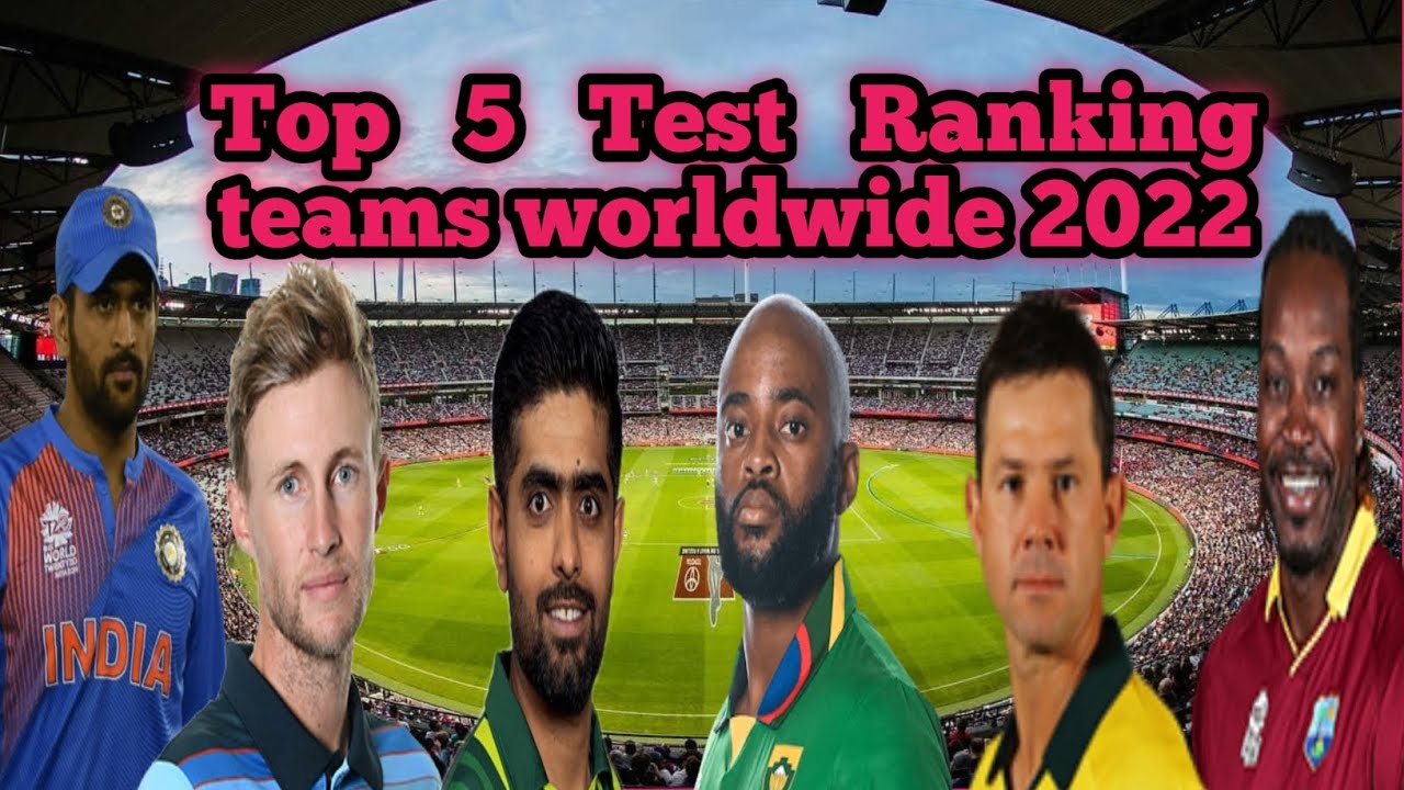 World s Top 5 Test Ranking Team 2022 sanjay198 Sport Hunt YouTube World s Top 5 Test Ranking Team 2022 sanjay198 Sport Hunt YouTube