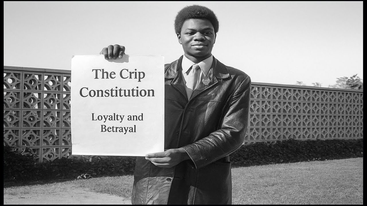 The Truth Behind the Crips Constitution Revealed! - YouTube