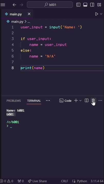 Clever Python One Liner Python Programming Coding Youtube