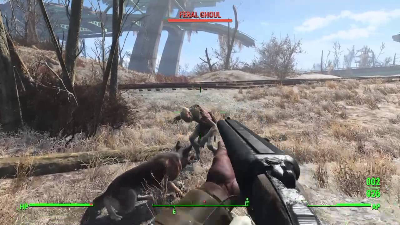 Fallout 4 Feral Ghouls - YouTube