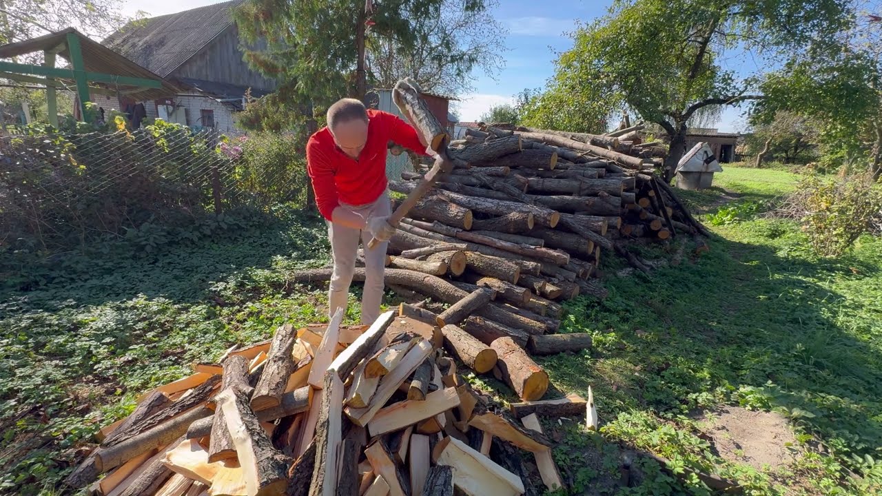 Insanely Fast and Professional Wood Chopping Skills! Mastering the Art ...