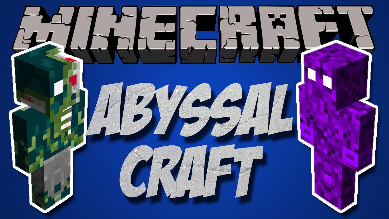 Обзор модов Minecraft #11 - AbyssalCraft (Тёмное измерение) - YouTube
