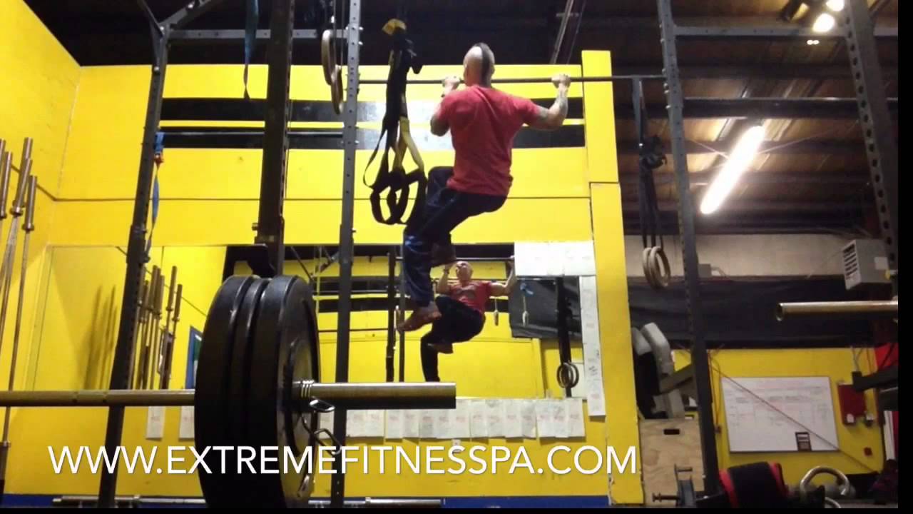 Invisible steps - pull ups - YouTube