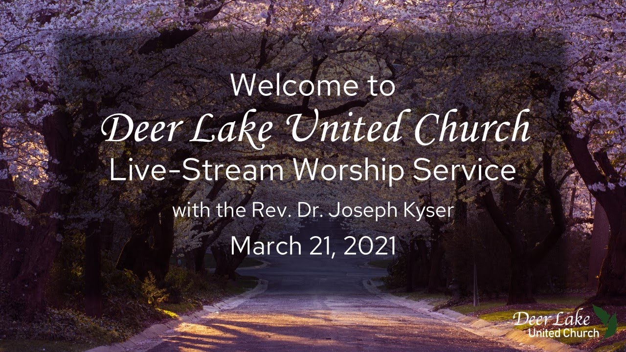 March 21, 2021: I Don't Wanna (Rev. Dr. Joseph Kyser) - YouTube