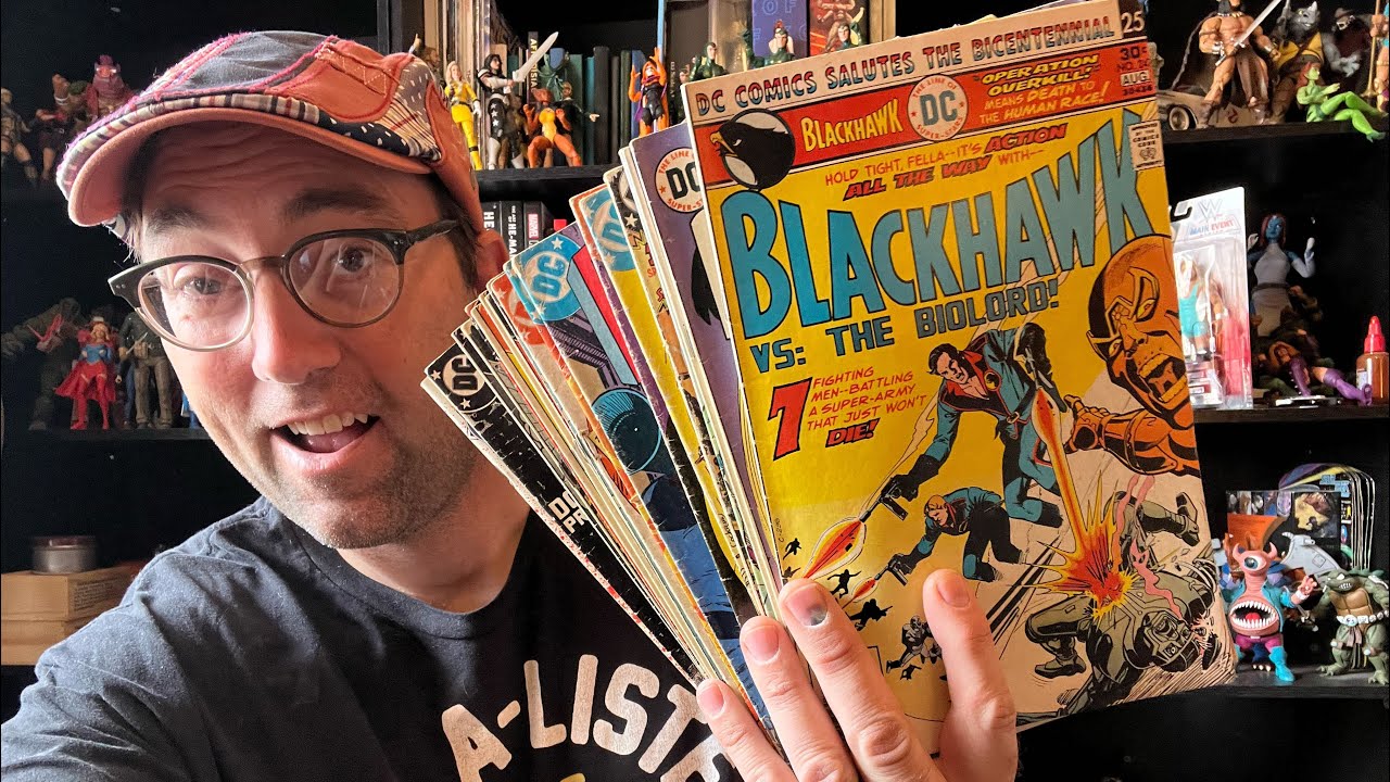 Blackhawk DC Comic Book Haul! - YouTube