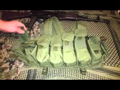 SRVV AK Operators Chest Rig V2 in OD - YouTube