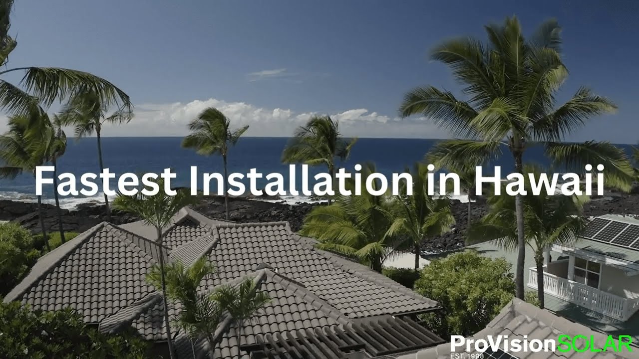 ProVision Solar has been serving Hawaii residents and businesses alike ...