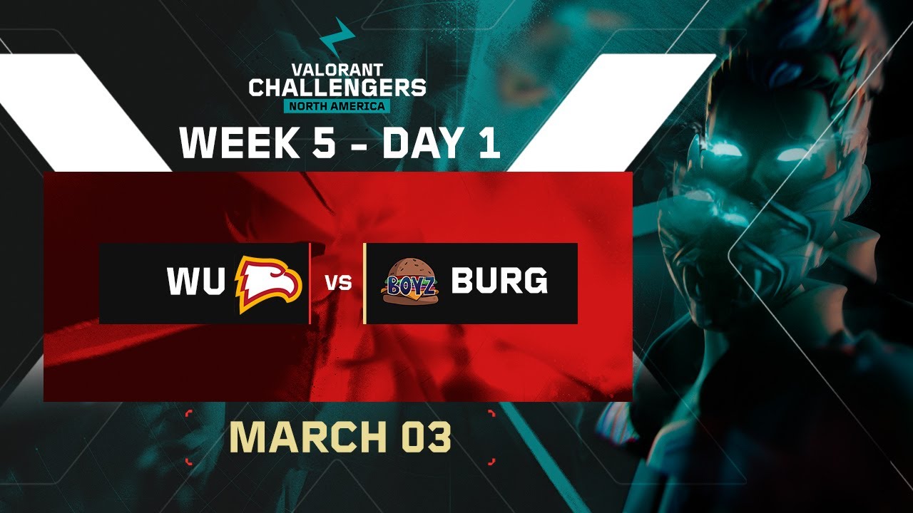 🔴 Day 11 | B | Week 5 | CHALLENGERS NA | Swiss Stage | [WU vs BURG] 🔥 # ...