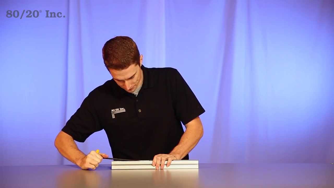 80/20: Butt Fastener Overview - YouTube