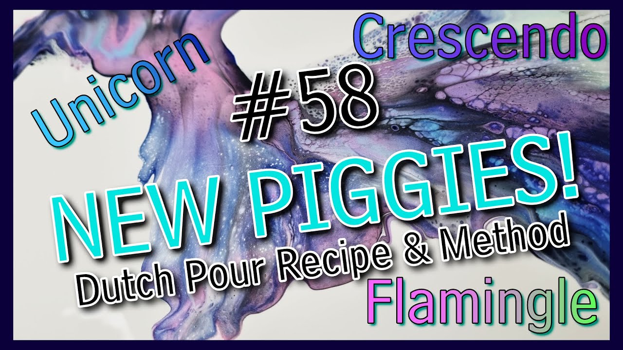 #58 NEW RELEASE PIGGIES! Dutch Pour - GORGEOUS Colour-Shift This Little ...