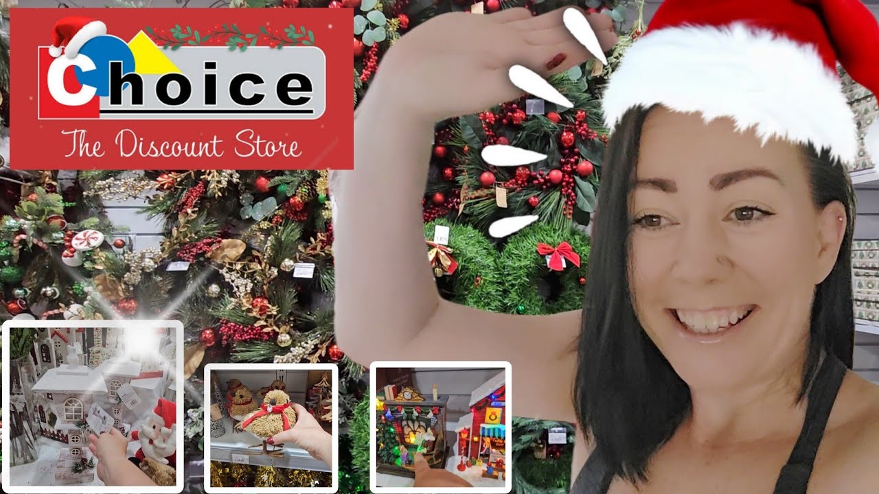 CHOICE DISCOUNT, WHOLE STORE WALKTHROUGH, CHRISTMAS EDITION! All I can ...
