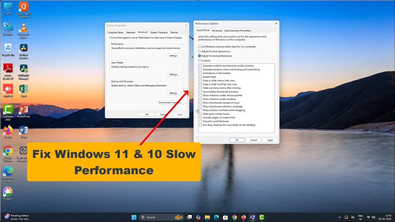Fix Windows 10/11 Slow Performance after update / Windows performance ...