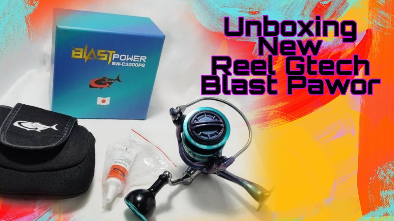 REEL, G-TECH BLAST POWER SPINNING - YouTube