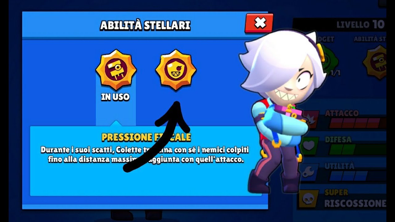 SECONDA STAR POWER DI COLETTE!! Brawl Stars ITA - YouTube