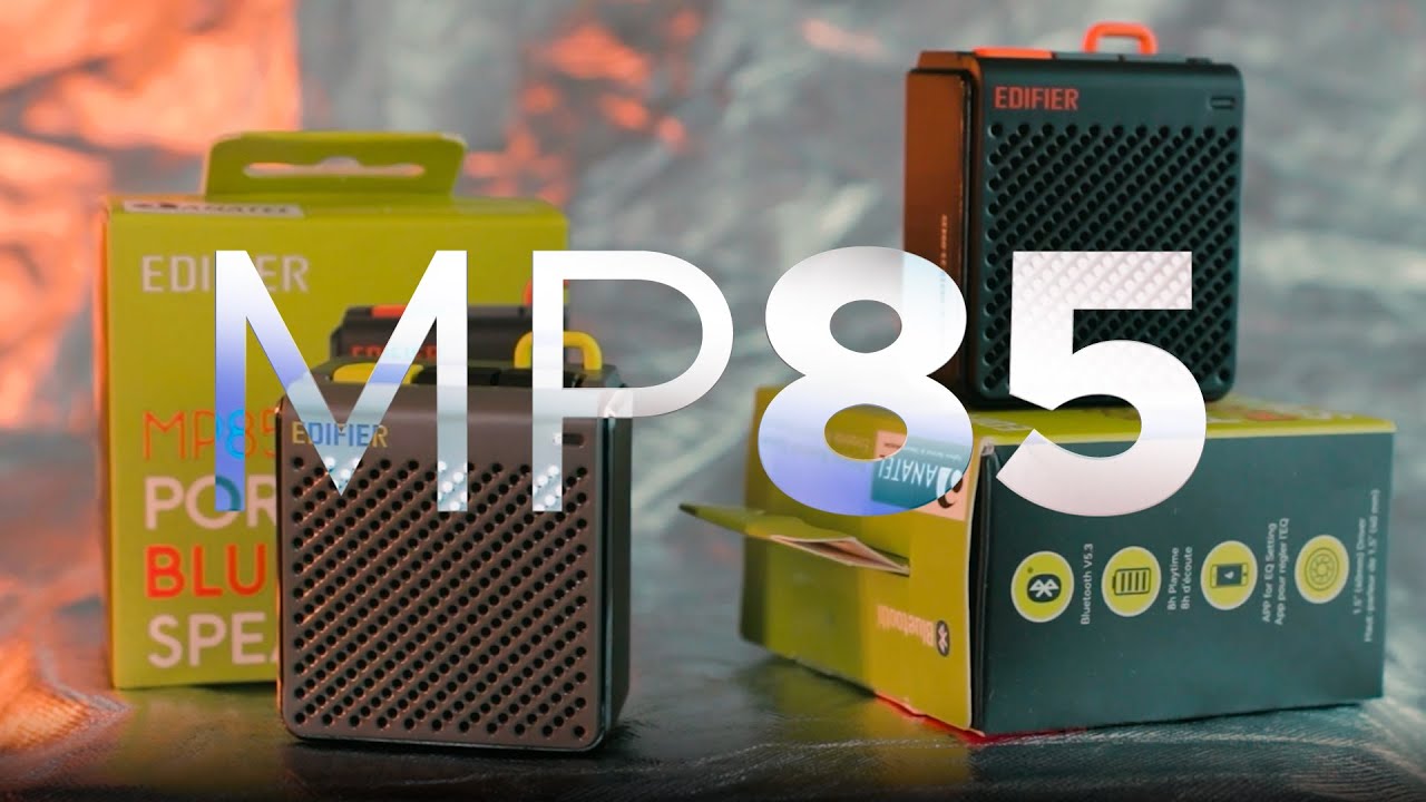 EDIFIER MP85 - Caixa de som portátil - YouTube